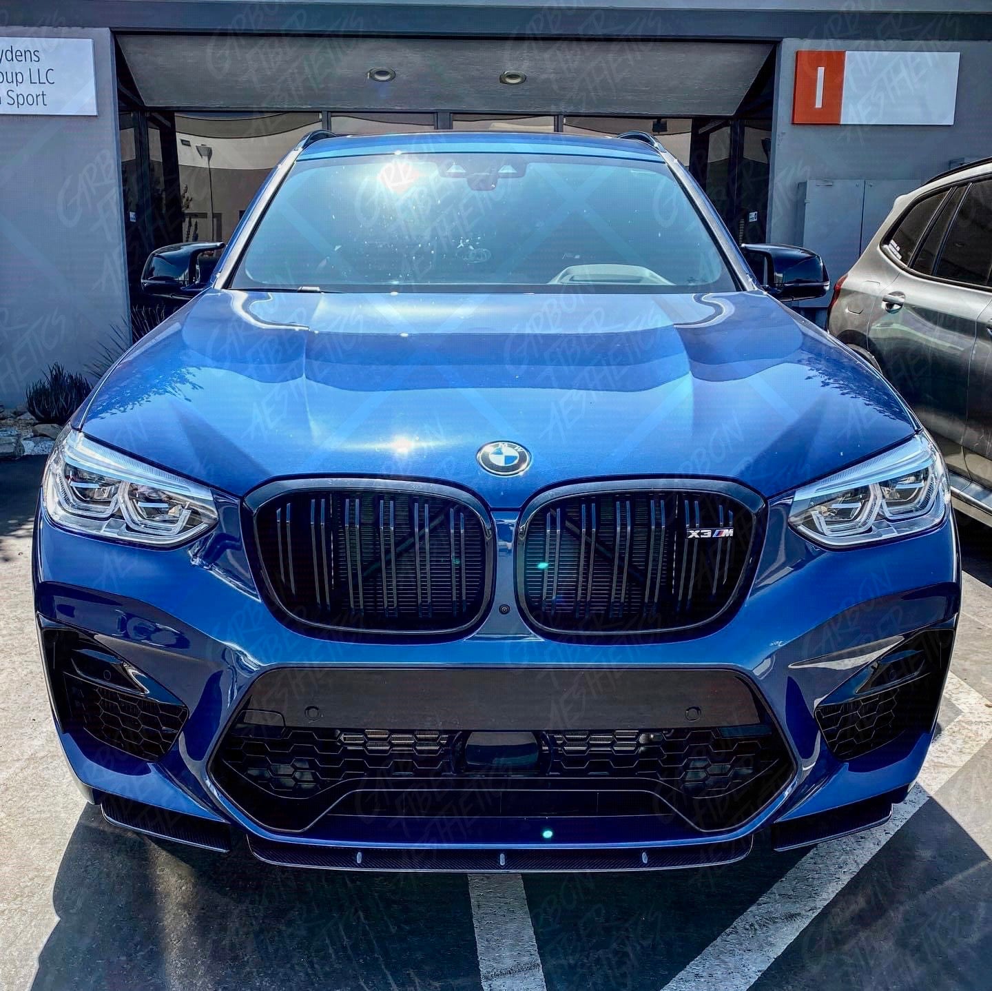 BMW F97 X3M F98 X4M Carbon Fiber Sterckenn Style Front Lip – CARBON FIBER AESTHETICS